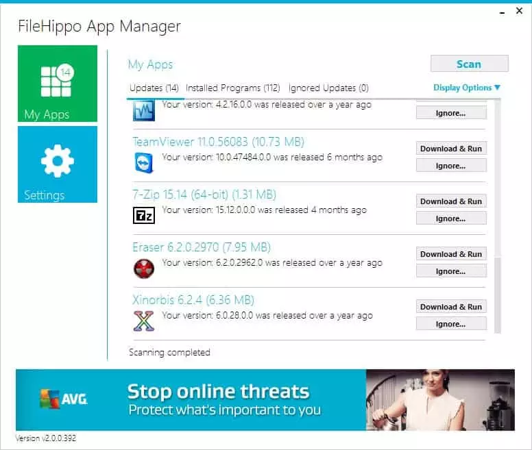 filehippo app manager