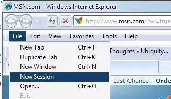 Internet Explorer 8