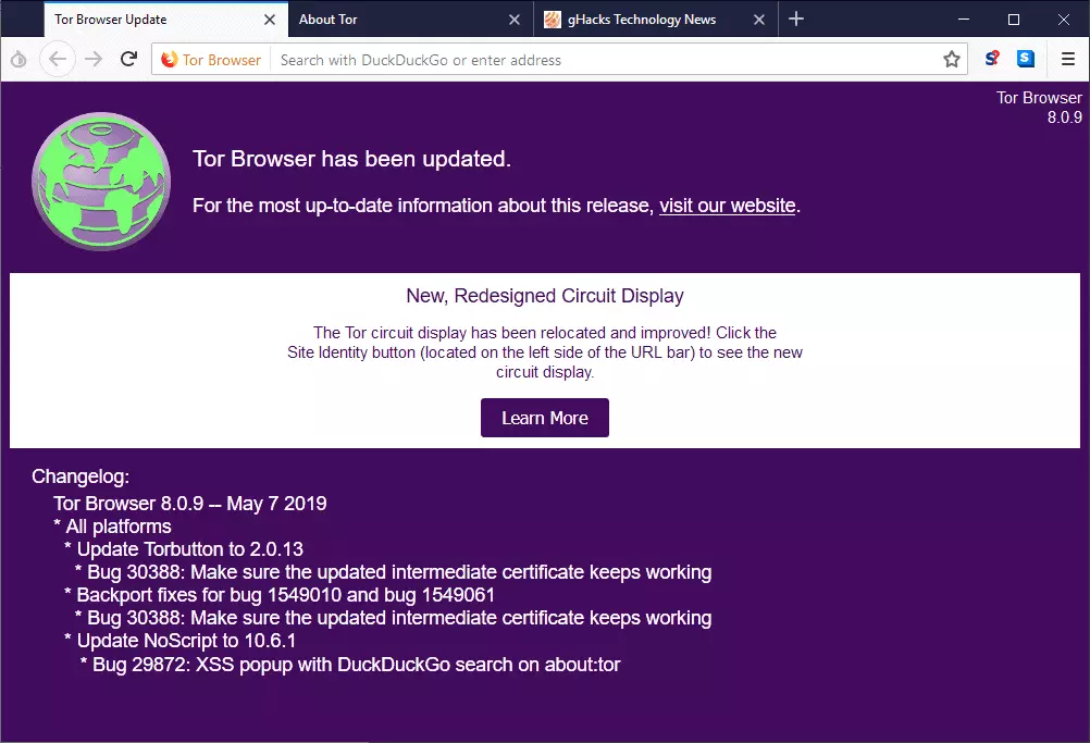 Browser 8.0.9
