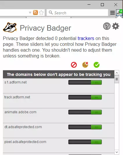 İzləmə əleyhinə genişlənmə Privacy Badger 2.0 çıxdı