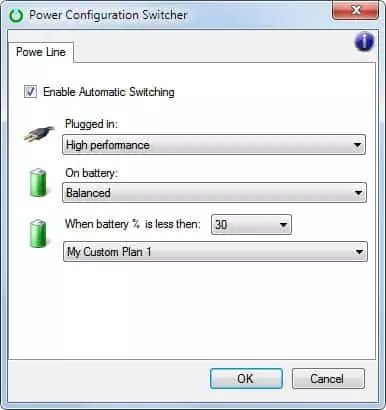 power scheme switcher