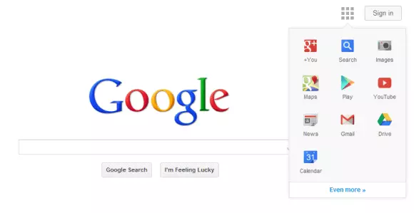 google oju-iwe lilọ kiri sikirinifoto