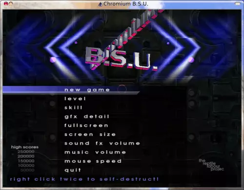 Linux-spellen: Chromium BSU 10395_1