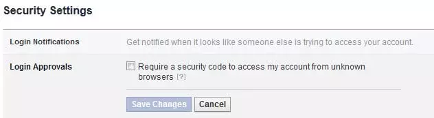 facebook Login Genehmegungen