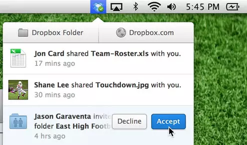 dropbox deelen