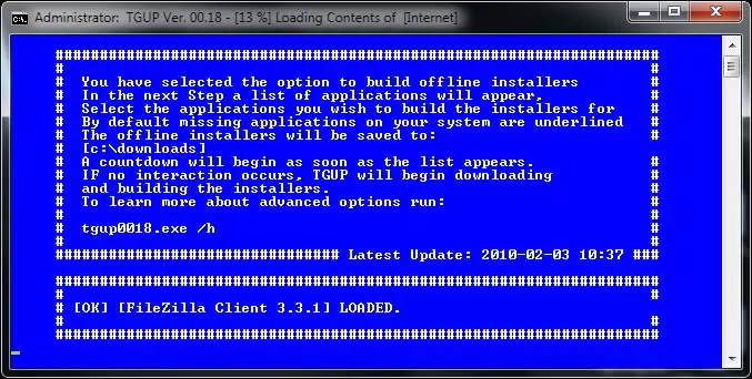 Implementacija Windows softvera s TGUP-om 10696_1