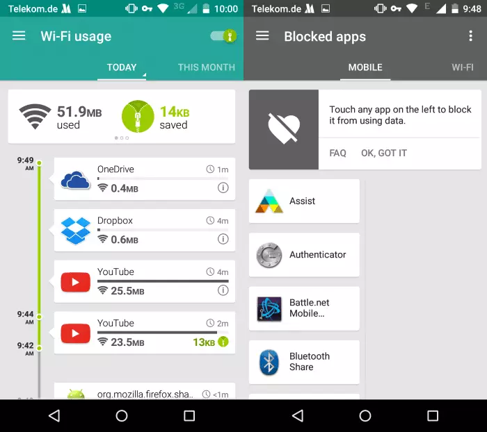 ukuvinjwa kwe-opera max wifi app
