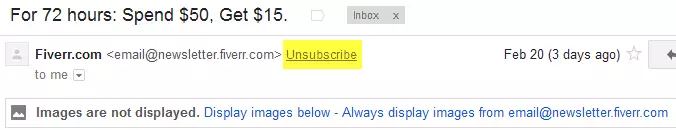 Прекратяването на абонамента стана малко по-лесно в Gmail