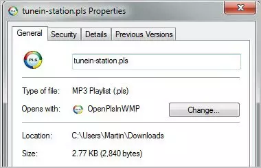 làm ơn mở trong windows media player