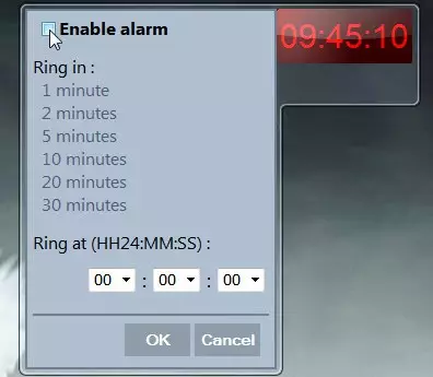 desktop alarm clock