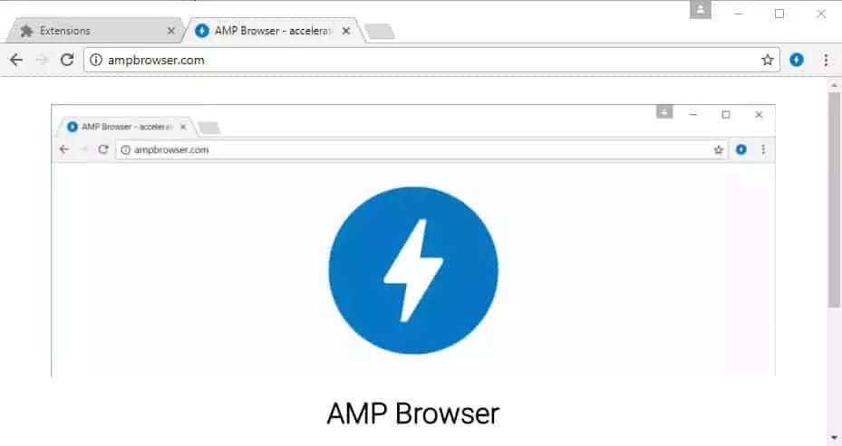 amp браузер