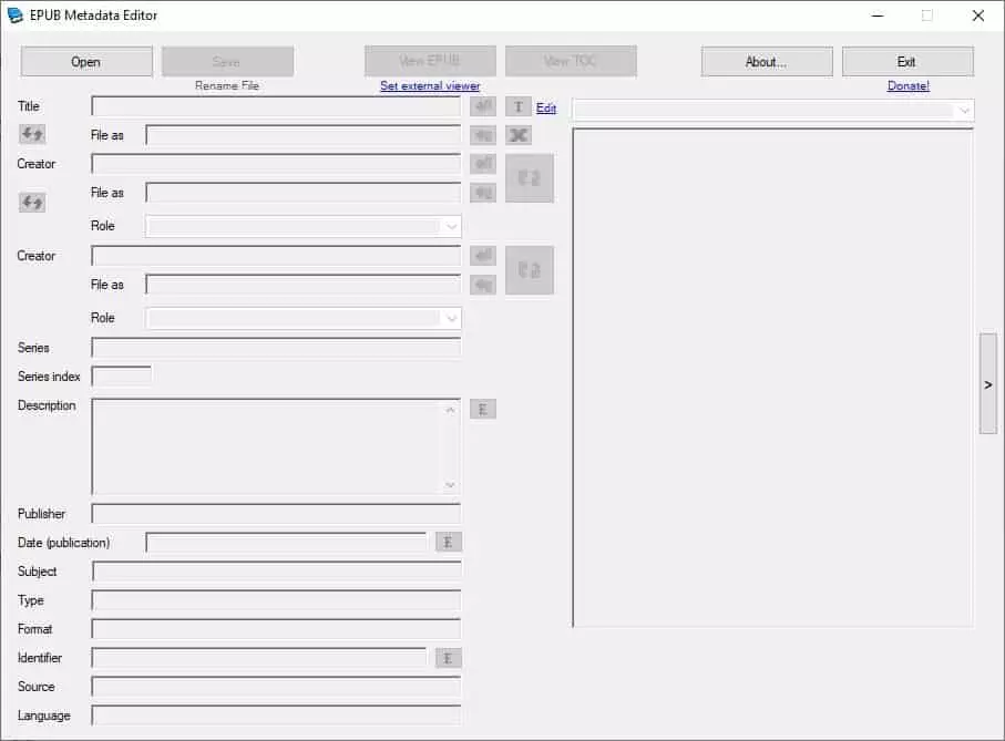 Επεξεργαστείτε τις ετικέτες και τα εξώφυλλα των βιβλίων EPUB με το EPUB Metadata Editor