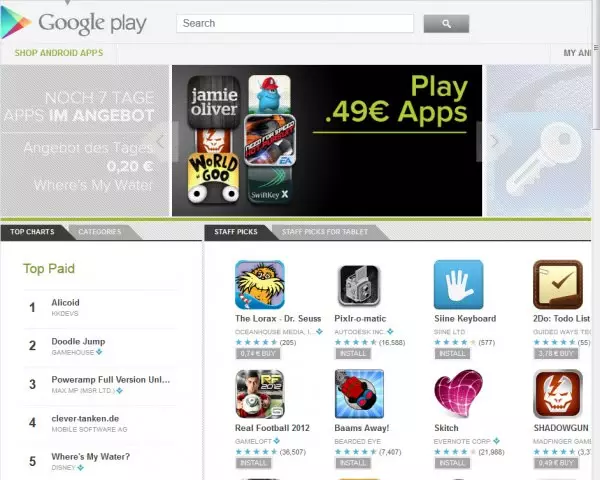 google play nyimpen