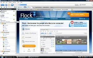 Flock browser