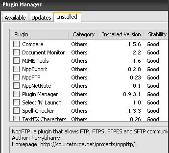 plugin notepad