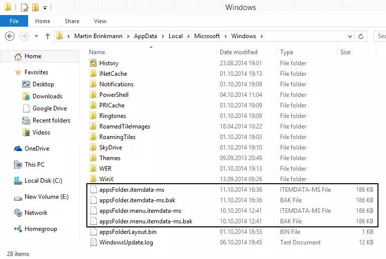 Windows 10 begin spyskaart rugsteun herstel