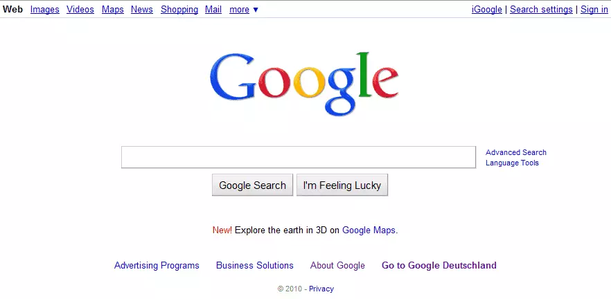 Malebligu Google Search Fade In Homepage