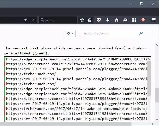 Firefox blockiert Verbindungen