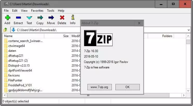 7-zip 16,0