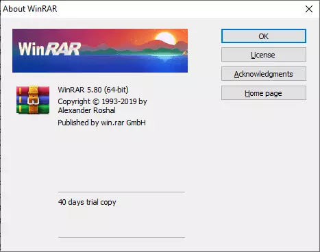 winrar 5.80.00.0 تحديث