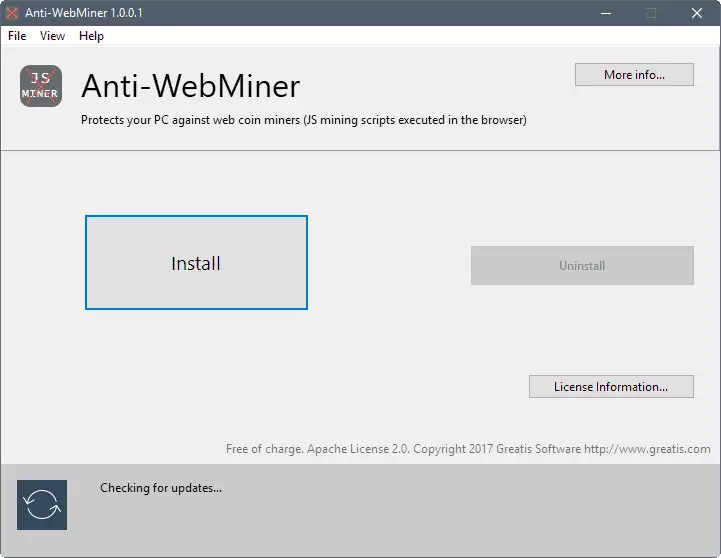 ຕ້ານ webminer