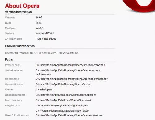 opera cache directory