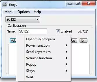 Сопоставьте специальные клавиши компьютерной клавиатуры со Skeys 13384_2