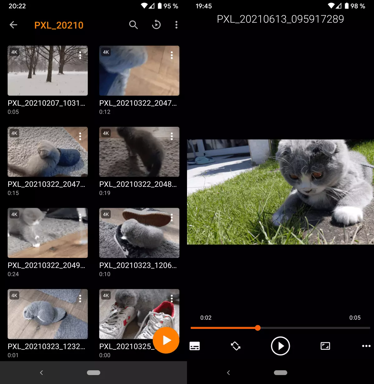 vlc média pamuter android 3.4