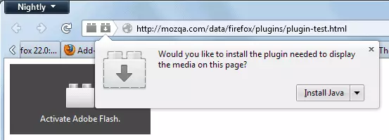 недостасуваат приклучоци Firefox