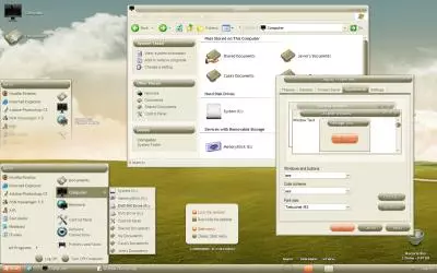 aes визуелен стил windows xp