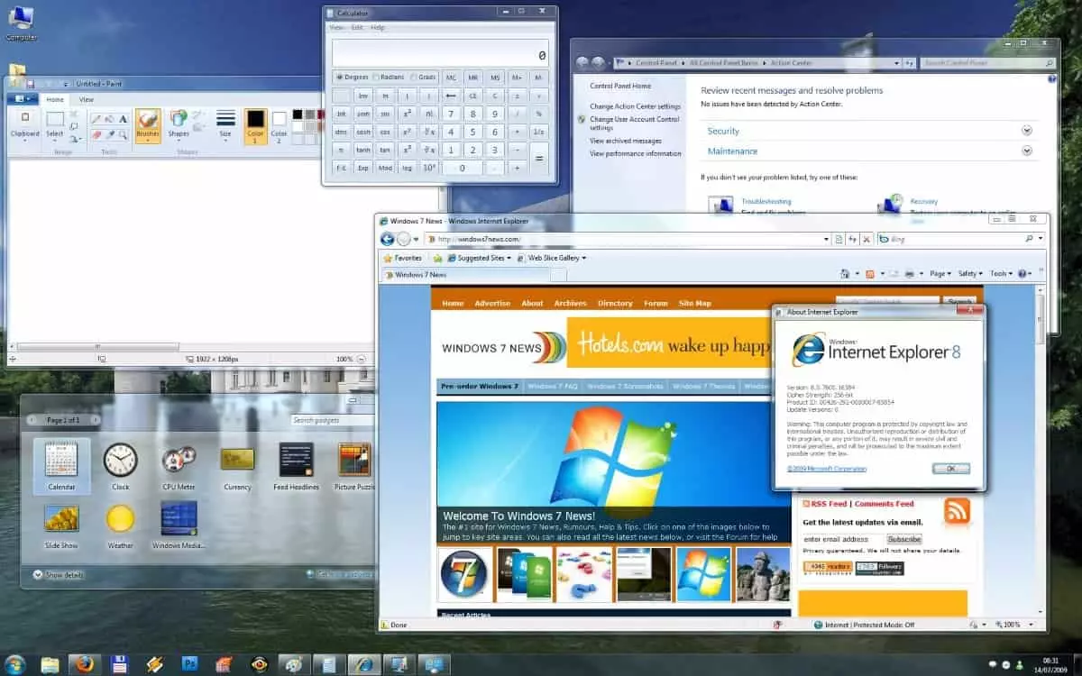 Windows 7: Microsoft inofamba nekukurumidza