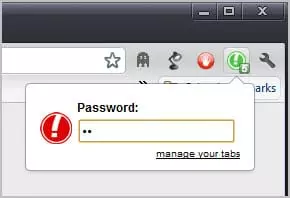 panic button password