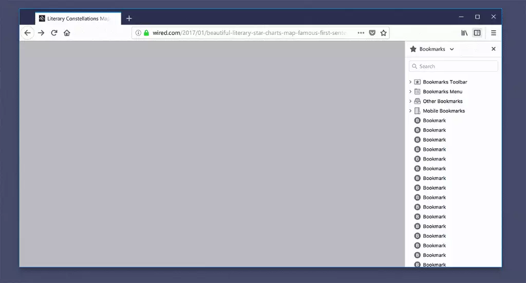 firefox 57 sidebar design