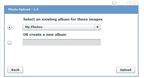 upload foto's nei myspace