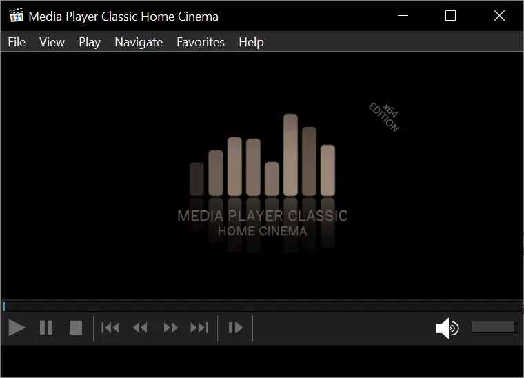 media-player classic home cinema 1.9.0 σκοτεινό θέμα