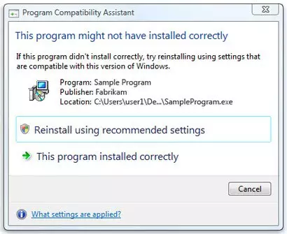 Ovaj program možda nije ispravno instaliran 13769_1