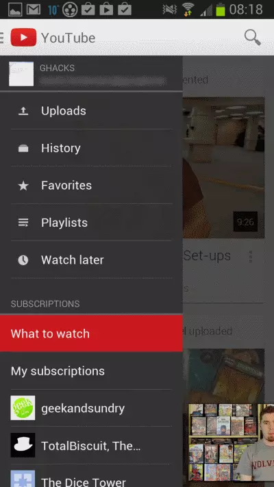 youtube android