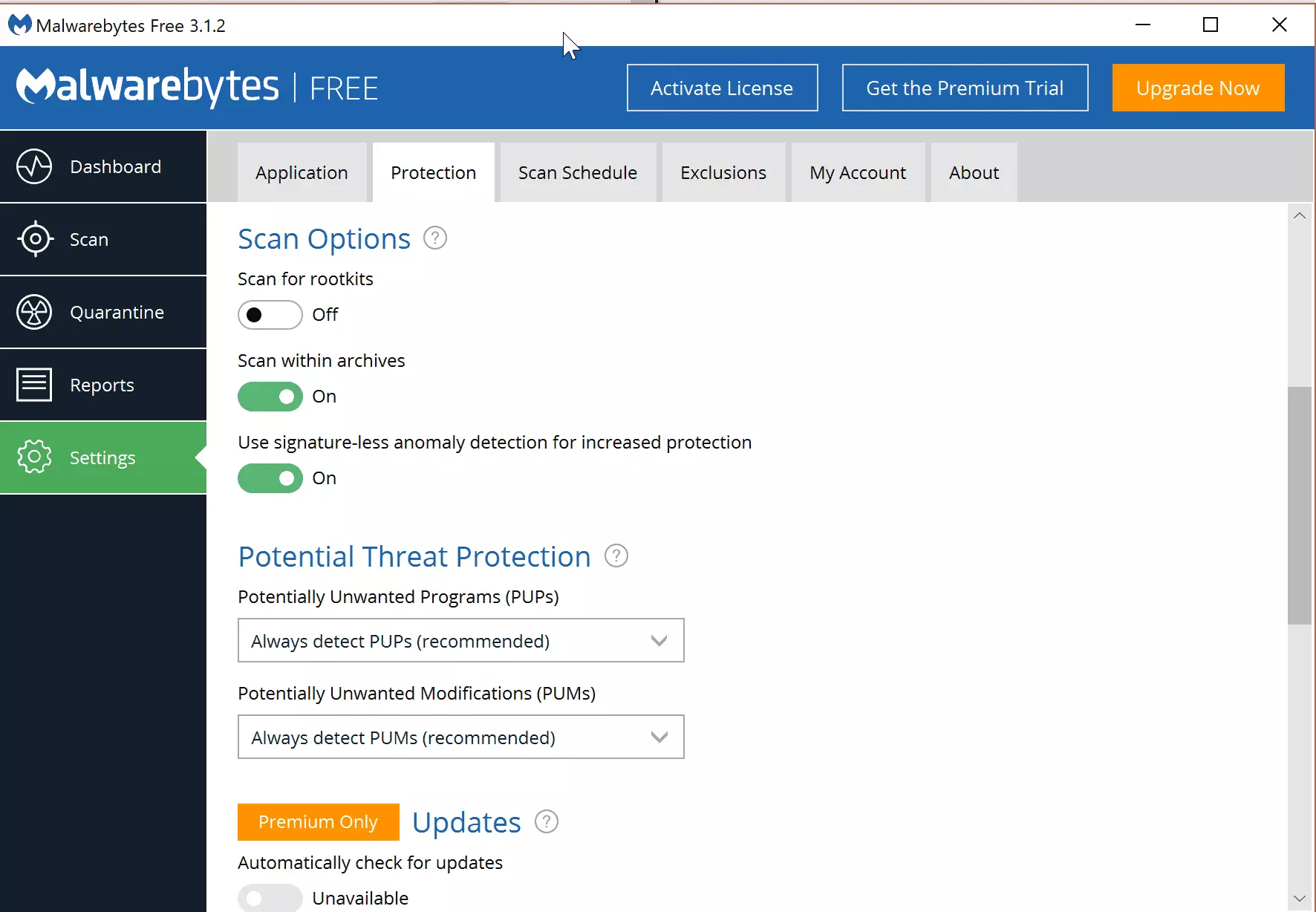 malwarebytes 3.1 subskribo malpli