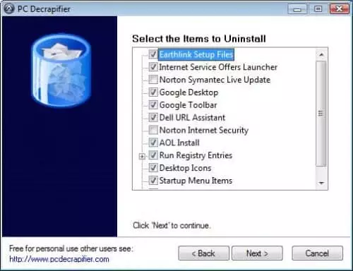 uninstall software