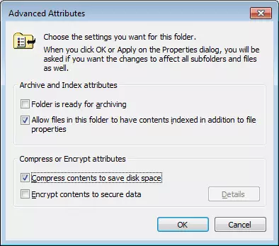 在 Windows 中壓縮文件夾、文件以節省存儲空間