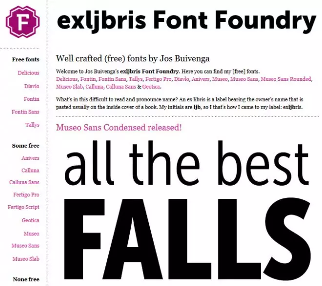 mahala fonts screenshots