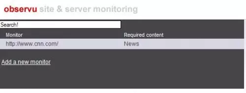 monitorimi i serverit