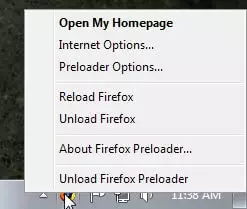 Firefox preloader