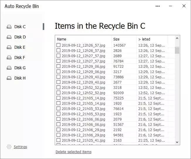 Auto Recycle Bin