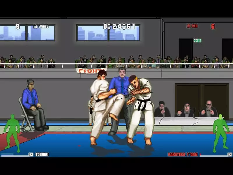 Snimak ekrana majstorske igre karatea