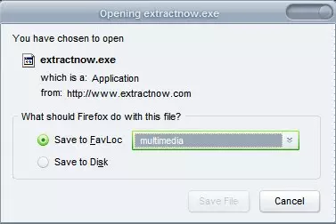 שטעלן אראפקאפיע פאָלדערס Firefox