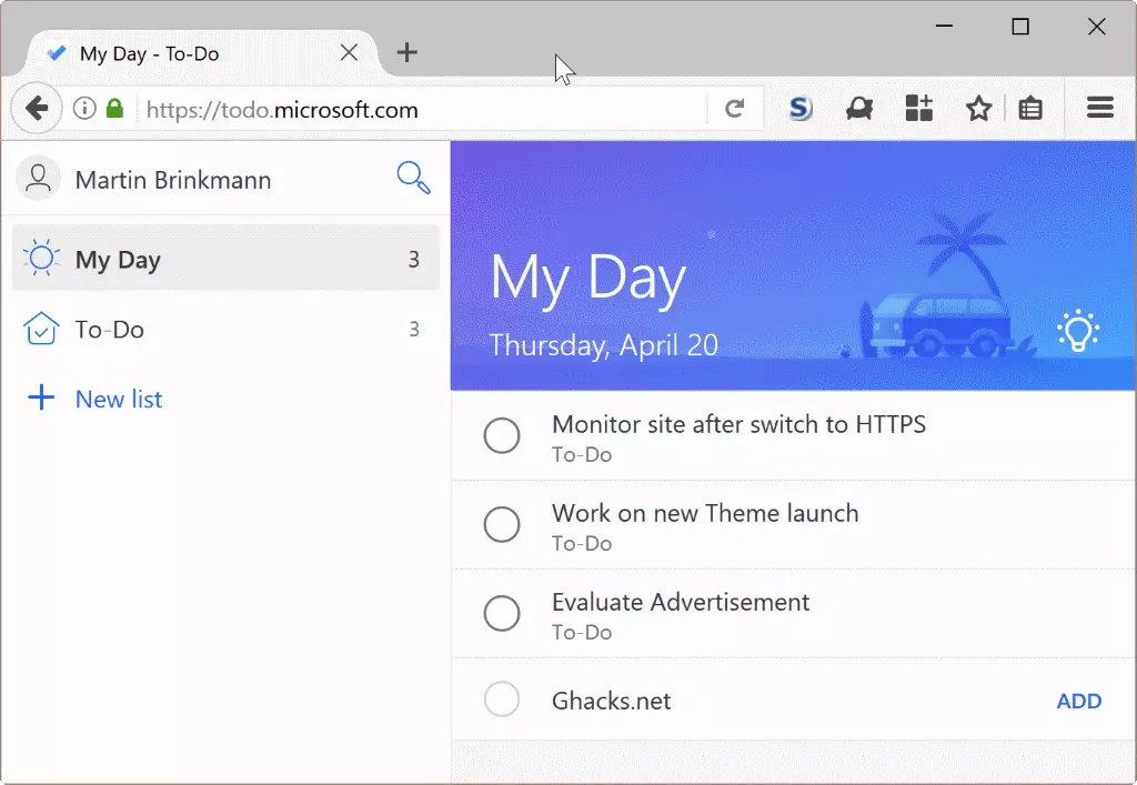 microsoft to-do