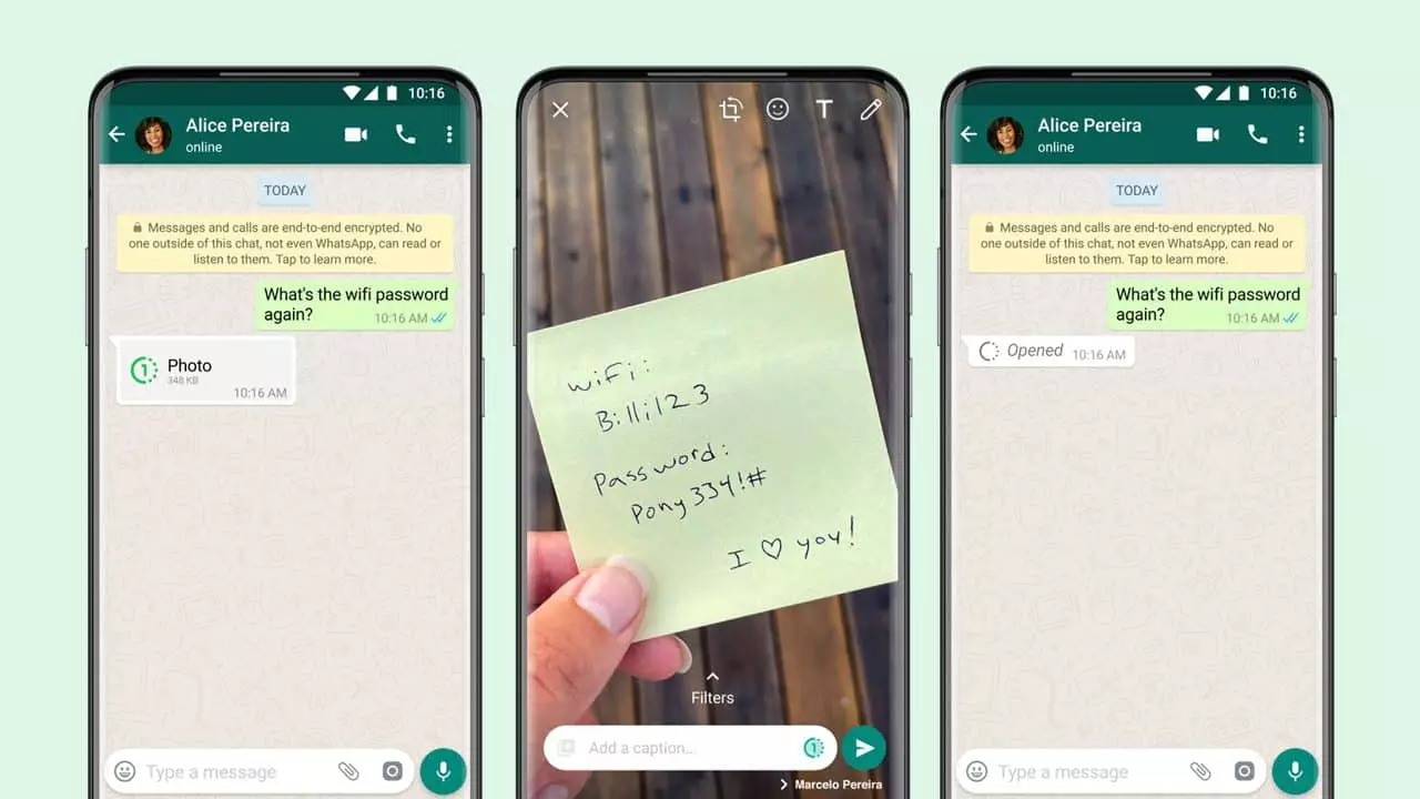 WhatsApp 的 View Once 消息功能已经到来