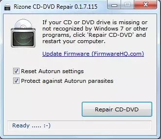 CD DVD unitatearen konponketa