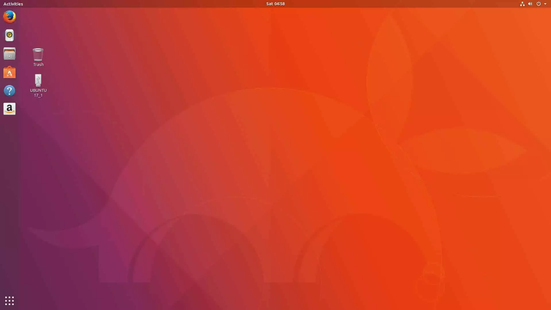 Працоўны стол Ubuntu